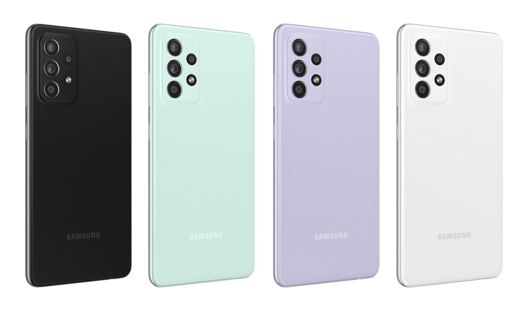 Купить Смартфон Samsung Galaxy A52s 5G 8/256GB белый за 29990 руб в ...